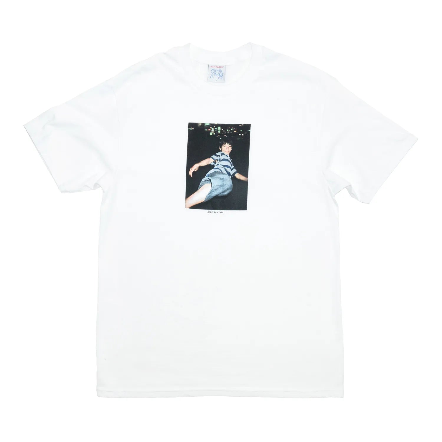 SCI-FI FANTASY JERRY HSU PHOTO S/S TEE - WHITE – Prime Skateboard Gallery